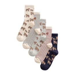 next Socks female Black, White size One Size
