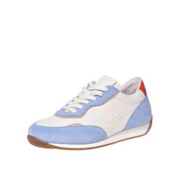 Baldinini Sneaker Damen Gr&ouml;&szlig;e 34.5 hellblau / rot / wei&szlig;
