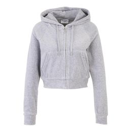 Juicy Couture Petite Sweatjacke 'MADISON' Damen Gr&ouml;&szlig;e M grau