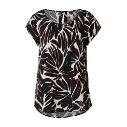 Only Bluse 'ONLNOVA' Damen Gr&ouml;&szlig;e L rostbraun / schwarz / wei&szlig;
