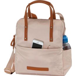 Damen Rucksack beige, Gr&ouml;&szlig;e 0