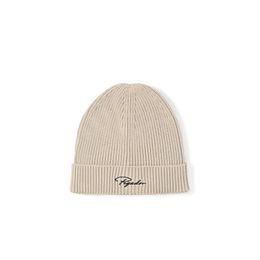 Pegador Beanie Damen Gr&ouml;&szlig;e 55/60 beige / schwarz