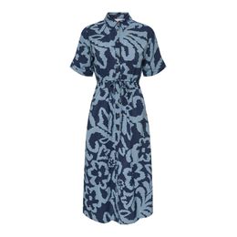 Only Kleid 'ONLPERI' Damen Gr&ouml;&szlig;e 46 marine / opal Winterkleid