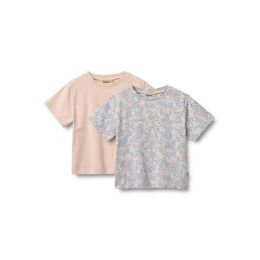 Wheat T-Shirt 'Ella' M&auml;dchen Gr&ouml;&szlig;e 116 nude / royalblau / hellblau / flieder
