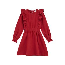 WE Fashion Kleid M&auml;dchen Gr&ouml;&szlig;e 110/116 rot