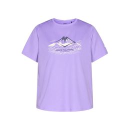 asics Performance Shirt 'FUJITRAIL' female Purple size XS