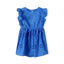 MINOTI Kleid M&auml;dchen Gr&ouml;&szlig;e 146/152 blau