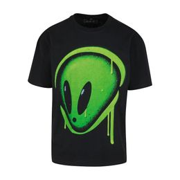 Mister Tee Shirt 'Dripping Alien Head' male Black size S
