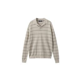 Mango Man Pullover 'Castorl' Herren Gr&ouml;&szlig;e L beige / schwarz