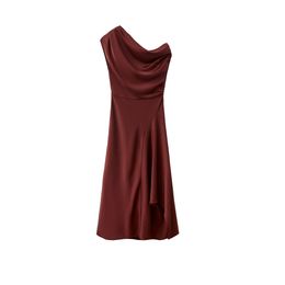Mango Kleid 'Mery3' Damen Gr&ouml;&szlig;e 54 bordeaux Winterkleid