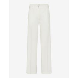 Brax Damen Palazzohose Style MAINE OFFWHITE, cremewei&szlig;, Gr. 32
