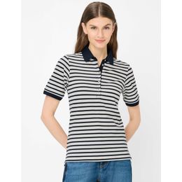 Brax Damen Polo Style CLEO navy, dunkelblau, Gr. 34