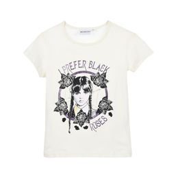 Wednesday Shirt 'Wednesday T-Shirt' girl White size 152