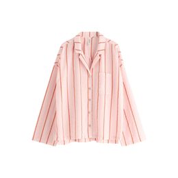 Lindex Schlafshirt Damen Gr&ouml;&szlig;e XL himbeer / pastellpink