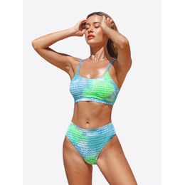 Cupshe Bikini female Blue size XS