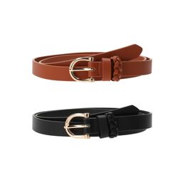 ABOUT YOU Belt 'Asmin' female Brown, Black size 85