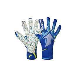 Reusch Torwarthandschuhe 'Fastgrip Fusion Junior' Jungen Gr&ouml;&szlig;e XL blau