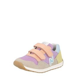 Naturino Sneaker 'SAMMY 3 VL' Jungen Gr&ouml;&szlig;e 27 sand / hellblau / lila / pfirsich