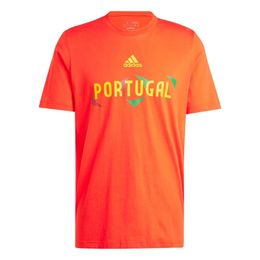 adidas Performance Performance Shirt 'UEFA EURO24 Portugal' male Red size M
