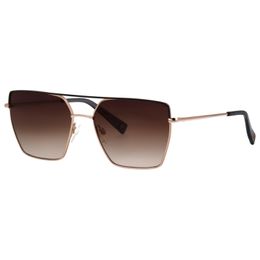 BRENDEL EYEWEAR Sonnenbrille "BRENDEL eyewear Sonnenbrille"klassisch schwarz, hellgold, Sonnenbrillen