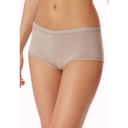 Schiesser Damen Panty "Personal Fit", Gr. XXL, braun, Single Jersey, Obermaterial: 55% Viskose, 25% Polyester, 20% Elasthan, Unterhosen, Lurex-N&auml;hte,
