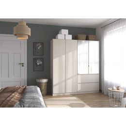 Dreht&uuml;renschrank Rauch, B:181cm H:197cm T:54cm, beige, Holzwerkstoff, Schr&auml;nke, "Kleiderschrank Schrank Garderobe COSTA in den Breiten 91/136/181