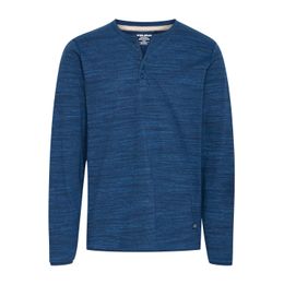 Blend Herren Longsleeve "Longsleeve BHTee", blau, Gr. M, Obermaterial: 85% Baumwolle CO. 15% Polyester PES., Shirts