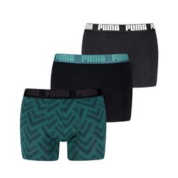 Puma Herren Boxershorts, Gr. XXLemerald ice, Single Jersey, Obermaterial: 95% Baumwolle, 5% Elasthan, Unterhosen