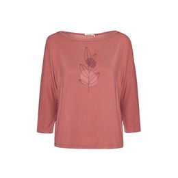 Greenbomb Shirt 'Bloom Classic Simper' Damen Gr&ouml;&szlig;e S altrosa