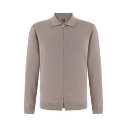 Boggi Milano Strickjacke Herren Gr&ouml;&szlig;e XXL taupe