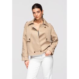 Ombre Jacke 'OW-JANP-0120' Damen Gr&ouml;&szlig;e L beige