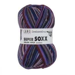 Sockenwolle Super Soxx Continents Soxx 4-fach von Lang Yarns, Asia, aus Schurwolle