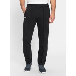Catamaran Herren Sporthose, schwarz, Gr. 48, unifarben, 50% Baumwolle, 50% Polyester, Hosen