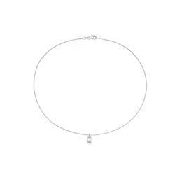 Elli Kette Damen Gr&ouml;&szlig;e 40 silber / transparent