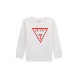 GUESS KIDS Sweatshirt Jungen Gr&ouml;&szlig;e 110 wei&szlig;