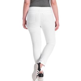 KjBRAND Damen Jeansjeggings "JENNY", wei&szlig;, Gr. 46, unifarben, Denim/Jeans, Obermaterial: 78% Baumwolle, 18% Polyester, 4% Elasthan, Jeans, angenehm