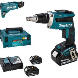 Makita DFS452TJX2 Akku-Schnellbauschrauber