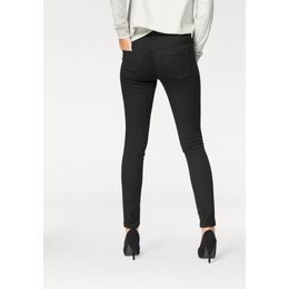 MAC Damen Skinny-fit-Jeans "Dream Skinny", schwarz, Gr. 44, Jeans, Obermaterial: 48% Baumwolle, 48% Polyester, 4% Elasthan, Jeans, in hochelastische