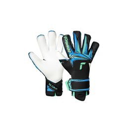 Reusch Torwarthandschuhe 'Attrakt RE:GRIP Evolution' Herren Gr&ouml;&szlig;e S/M blau / schwarz