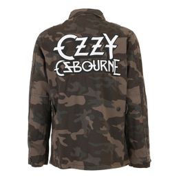Brandit Herren Allwetterjacke "Brandit Ozzy BDU Jacket"schwarzcamo, Gr. 4XL, mehrfarbig, 100% Baumwolle, Jacken