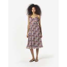 KOROSHI Dress female size 44 Fir / Red / Black