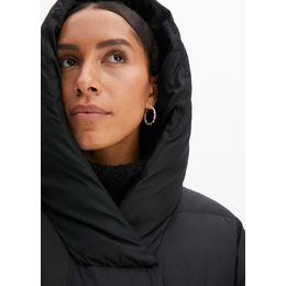 bonprix Damen Steppmantel, schwarz, Gr. 42, unifarben, Steppware, Obermaterial: 100% Polyester. Futter: 100% Polyester. F&uuml;llung: 100% Polyester,