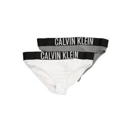 Calvin Klein Underwear Slip 'Intense Power' M&auml;dchen Gr&ouml;&szlig;e 164/176 graumeliert / wei&szlig;