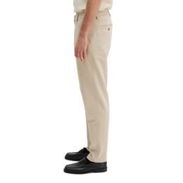 Marc O'Polo MARC O'POLO Herren Chinohose "aus elastischem Bio-Baumwollsatin", beige, Gr. 30, unifarben, Obermaterial: 99% Baumwolle, 1% Elasthan, Hosen