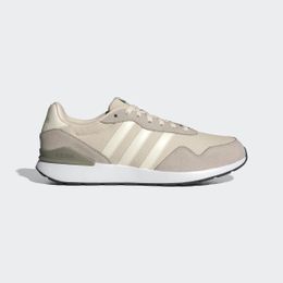Herren Sneaker "RUN 60S 4.0", adidas Sportswear, Gr. 42aluminium, sanftes wei&szlig;, wonder aluminium, Leder, Textil, Schuhe