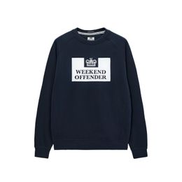 Herren Sweatshirt "PENITENTIARY CLASSIC SWEAT Herren"navy, Gr. L, Weekend Offender, Sweatware, 100% Baumwolle, Sweatshirts, Pullover Herren, classic