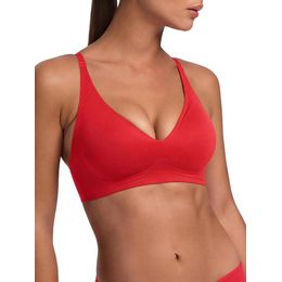 Cfab By Creamy Fabrics Bra 'Comfort Push-Up BH' female Red size 80