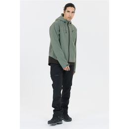 WHISTLER Herren Softshelljacke "Ryder", gr&uuml;n, Gr. XL, mehrfarbig, 94% Polyester, 6% Elasthan, Jacken, mit atmungsaktiver Funktions-Membran