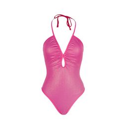 Cupshe Swimsuit 'Black-CAA12E4M077AA/Pink-CAA12E4M077JJ' female Pink size XS