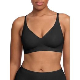 Cfab By Creamy Fabrics Bra 'Comfort Push-Up BH' female Black size 90